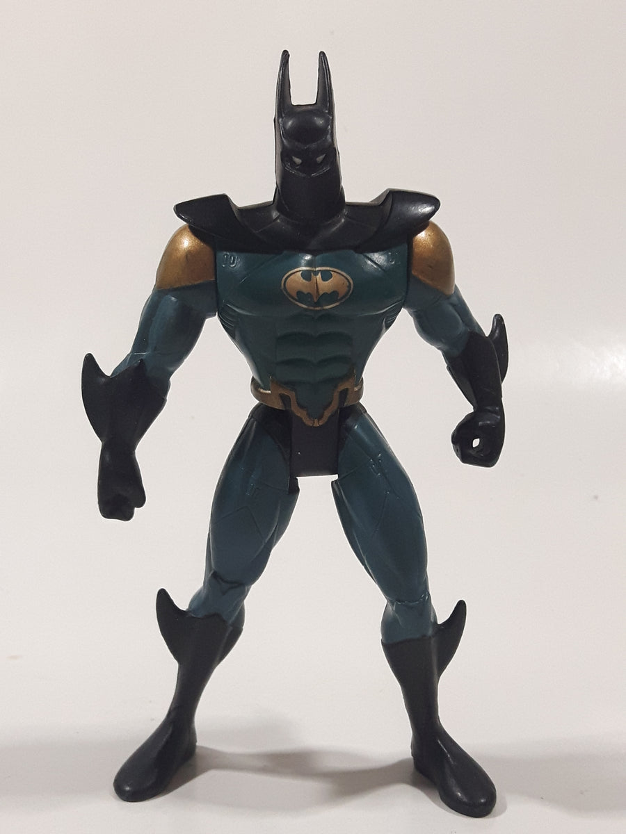 1994 Kenner DC Comics Batman Dark Teal Green and Gold Suit 5 1/2" Tall ...