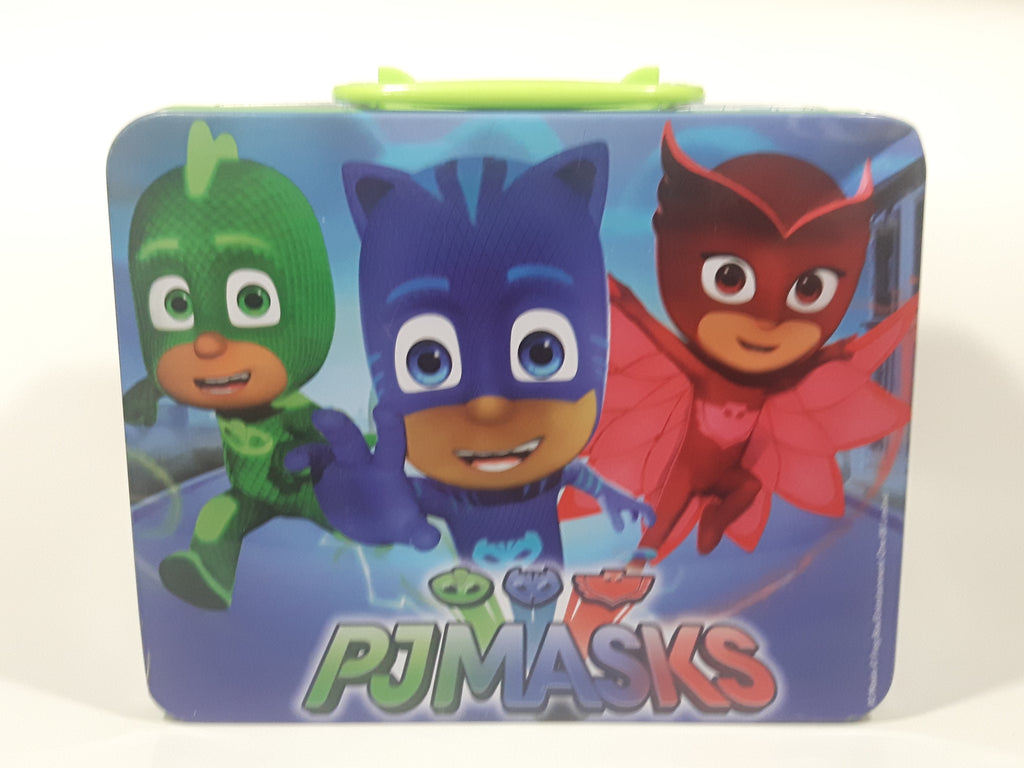 Frog Box PJ Masks Embossed Tin Metal Lunch Box – Treasure Valley ...