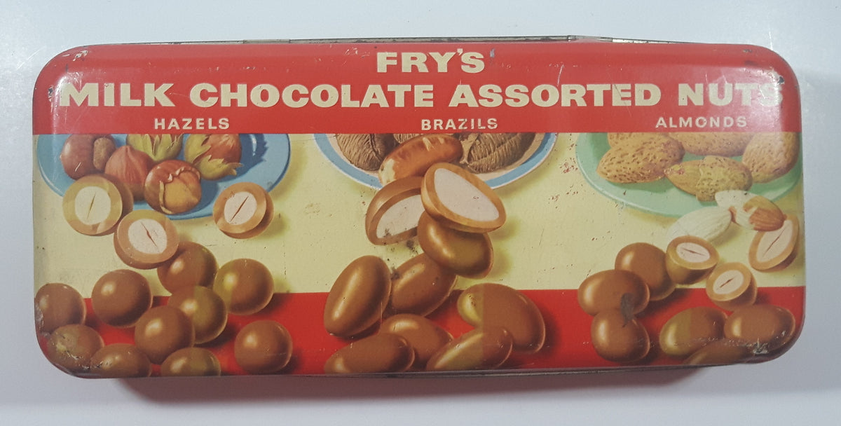 Vintage J.S. Fry & Sons LTD. Fry's Milk Chocolate Assorted Nuts Hazels ...
