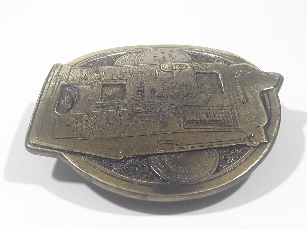 Vintage 1935 Jennings Chief Slot Machine Metal Belt Buckle – Treasure ...