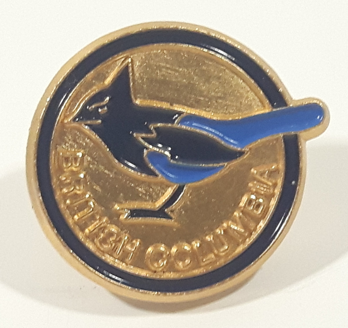 British Columbia Steller's Jay 5/8" Enamel Metal Pin – Treasure Valley ...