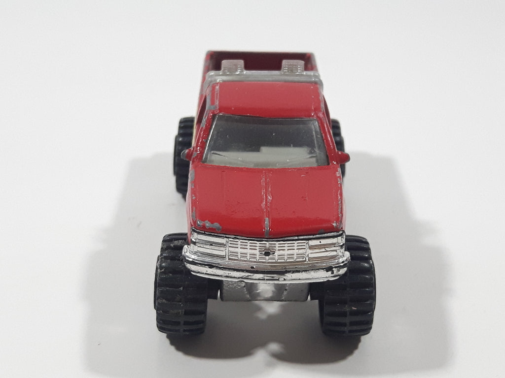 1998 Matchbox Rugged Riders Chevy K-1500 Truck Red Die Cast Toy Truck ...