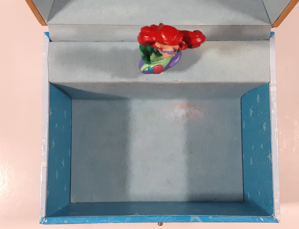 1988 Walt Disney The Little Mermaid Windup Music Box Plays "Under The ...