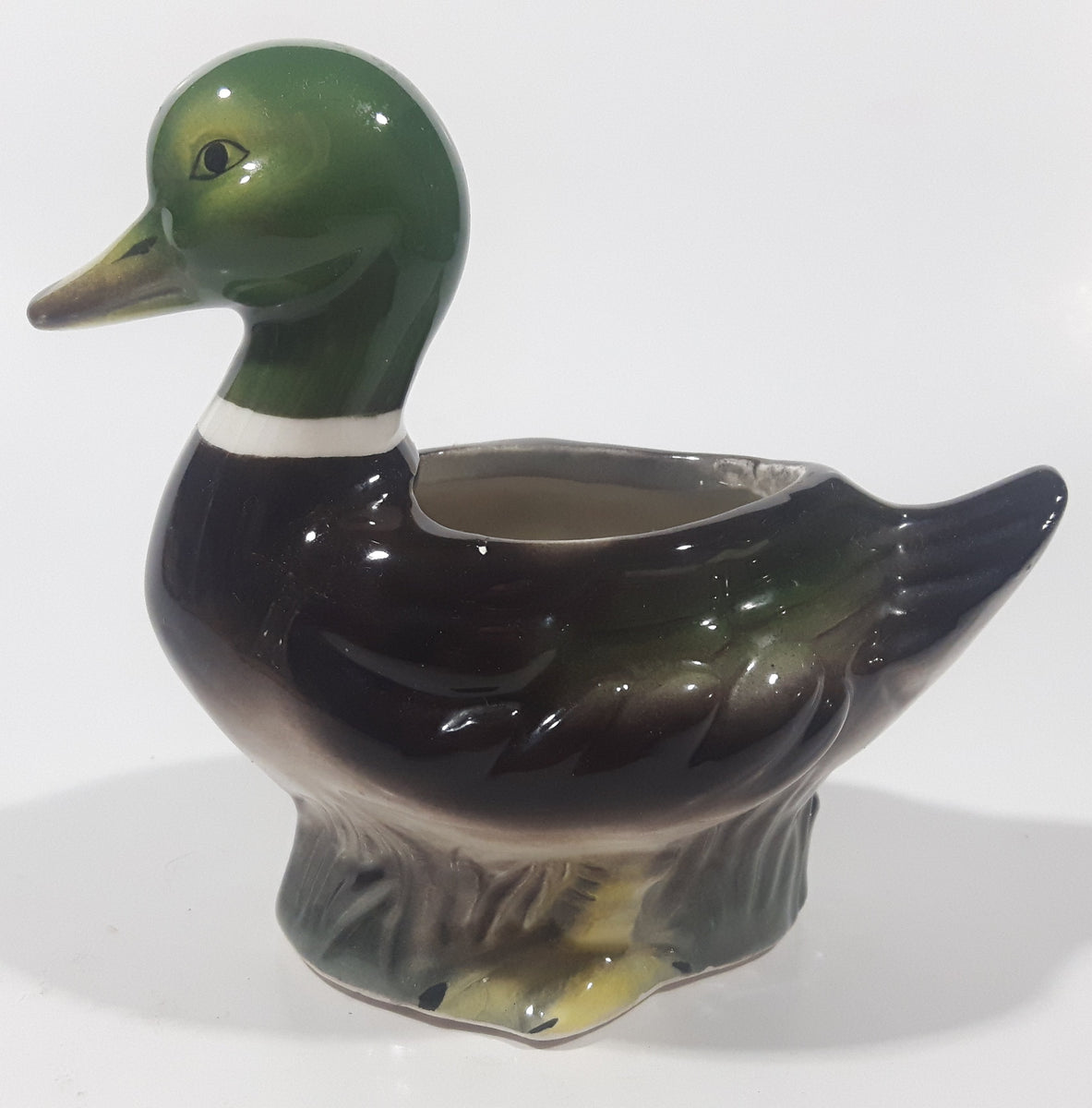 Vintage Mallard Duck Ceramic Pottery Planter Dish 5" Long – Treasure ...
