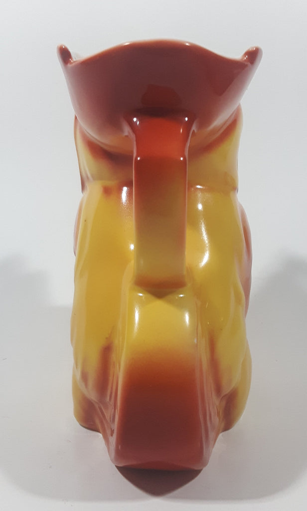 Antique Chicken Rooster Hen Shaped 5" Tall Ceramic Pottery Pitcher Ewe ...