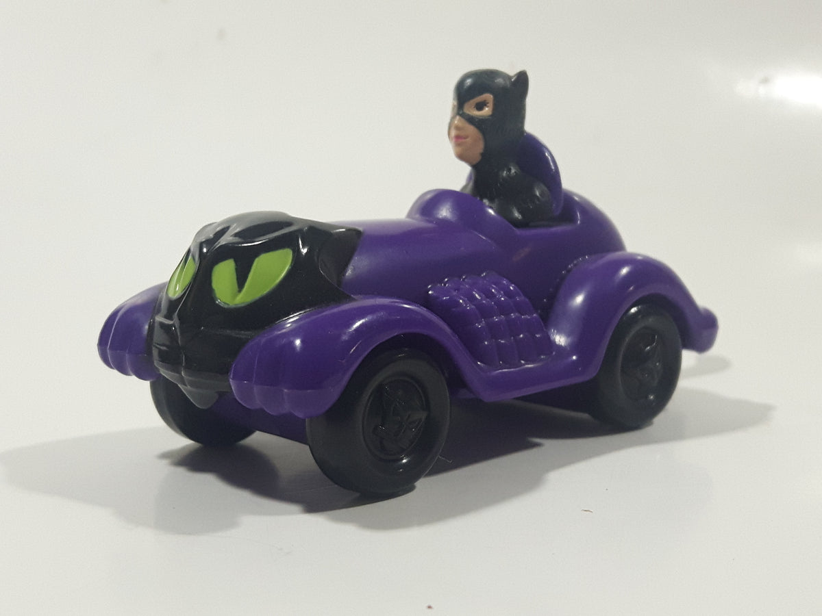 1991 DC Comics Cat Woman in Purple Plastic Toy Car Vehicle McDonald's ...