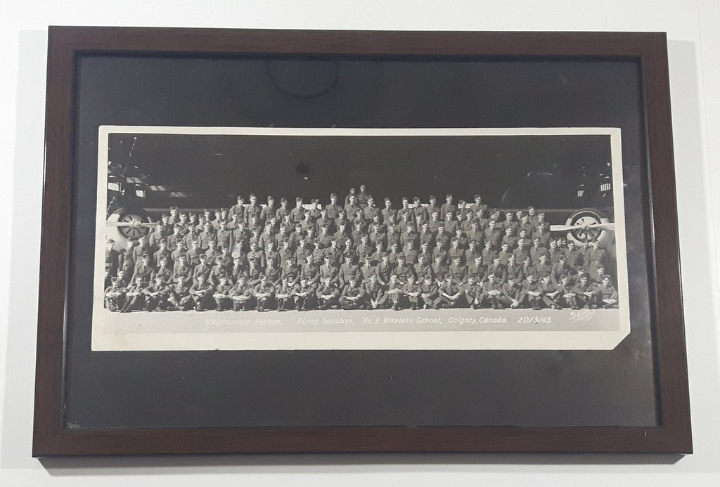 Vintage 1945 RCAF Royal Canadian Air Force Maintenance Section Flying ...