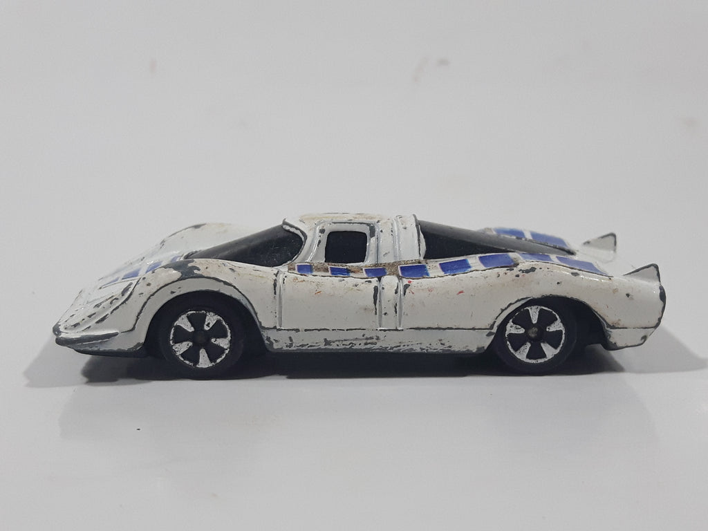 Vintage Uniborn Porsche 917 White Die Cast Toy Car Vehicle Made in Hon ...