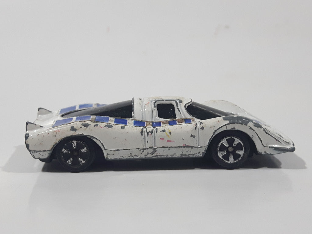 Vintage Uniborn Porsche 917 White Die Cast Toy Car Vehicle Made in Hon ...