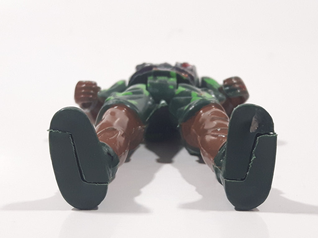 Black Soldier Red Dew Rag with Army Green Camouflage 5 1/4" Plastic To ...