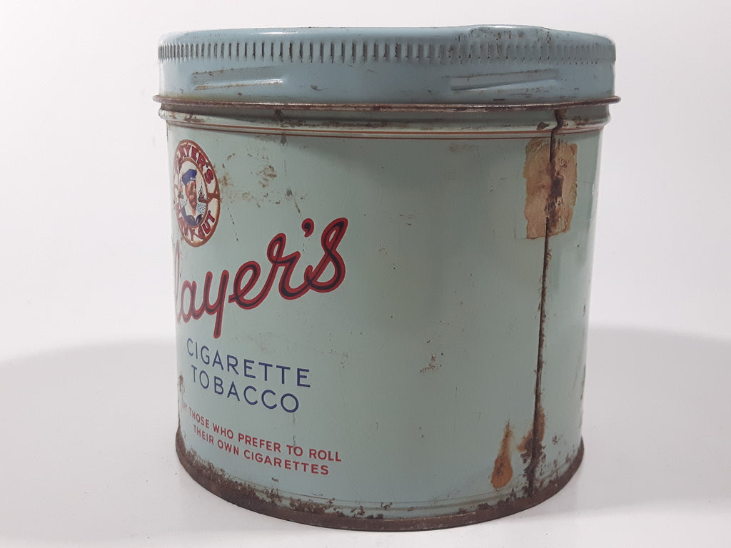 Vintage Player's Navy Cut Cigarette Tobacco Light Blue "For Those Who ...