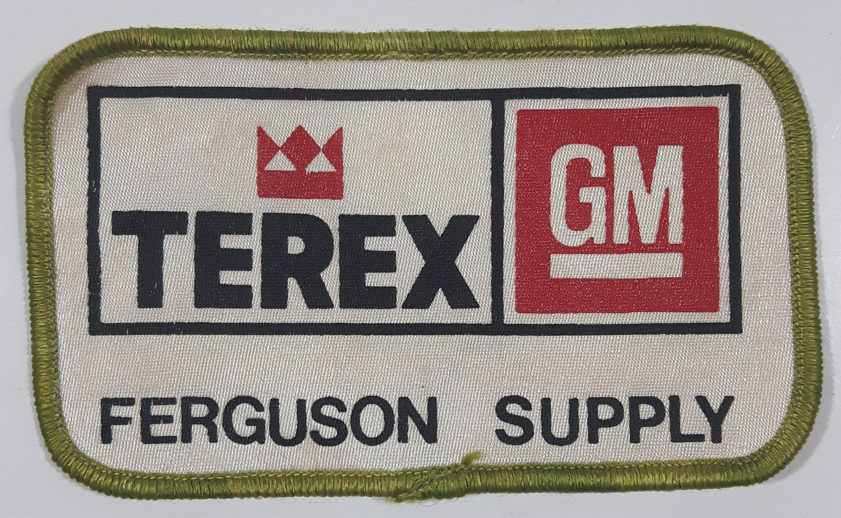 Vintage Terex GM Ferguson Supply 2 1/4" x 3 7/8" Fabric Patch ...