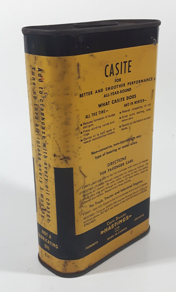 Vintage Casite with Every Oil Change Sludge Solvent For Easy Starting ...