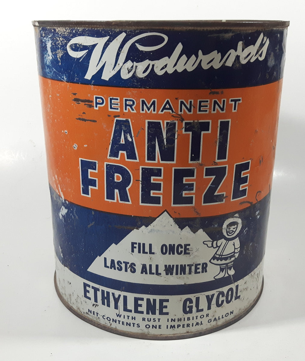 Extremely Rare Vintage Woodward's Permanent Anti-Freeze "Fill Once Las ...