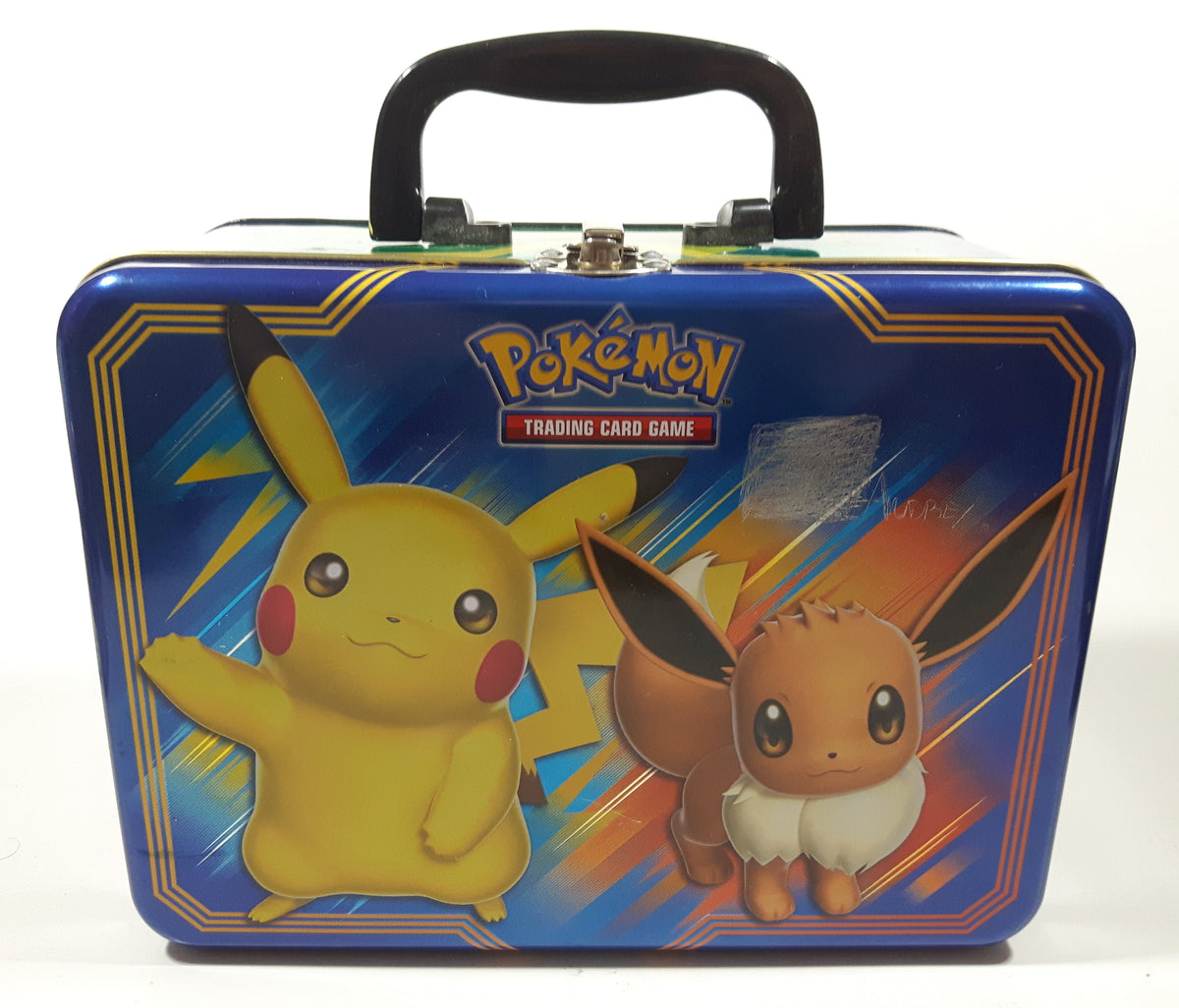 2018 Pokemon Trading Card Game Tin Metal Lunch Box Container – Treasure ...