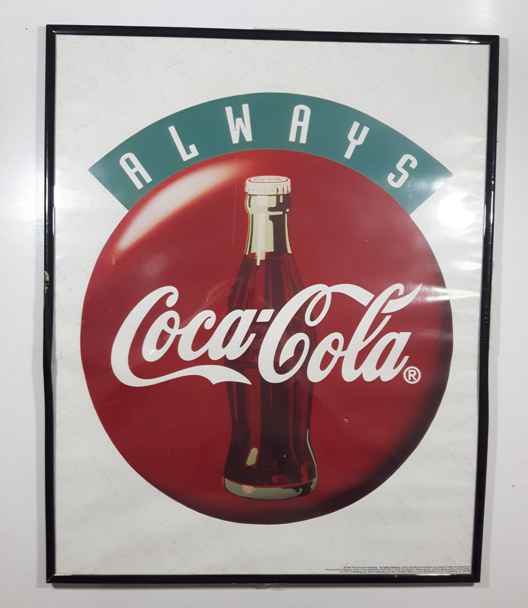 1995 Always Coca-Cola 16" x 20" Framed Poster – Treasure Valley ...