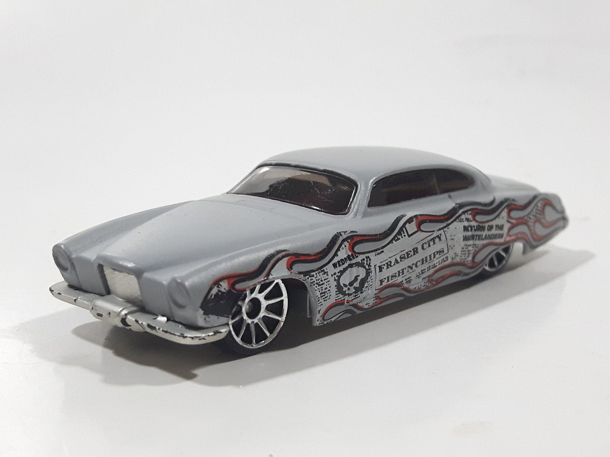 2005 Hot Wheels Fish'd & Chip'd Flat Grey Die Cast Toy Car Vehicle ...
