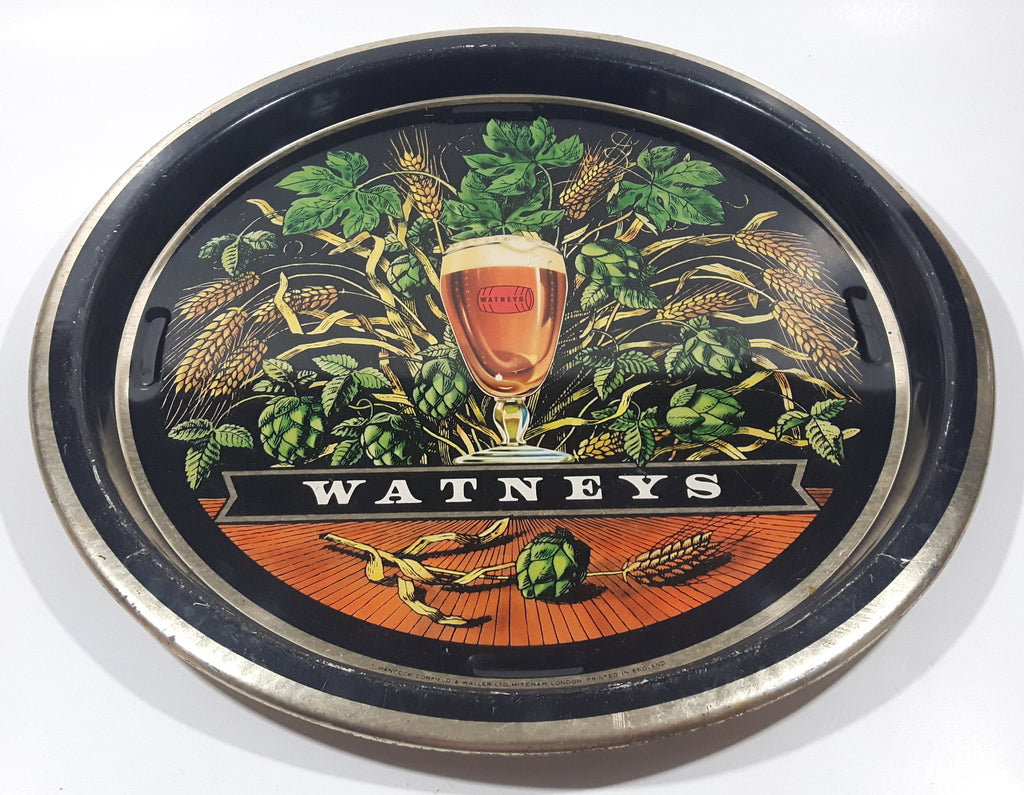 Vintage Watneys Beer 13 1/2" Metal Beverage Serving Tray – Treasure ...