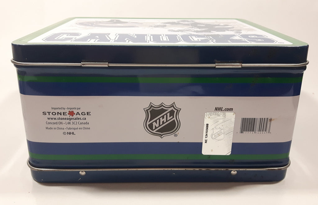 Vancouver Canucks NHL Ice Hockey Sports Team Metal Lunch Box Container ...