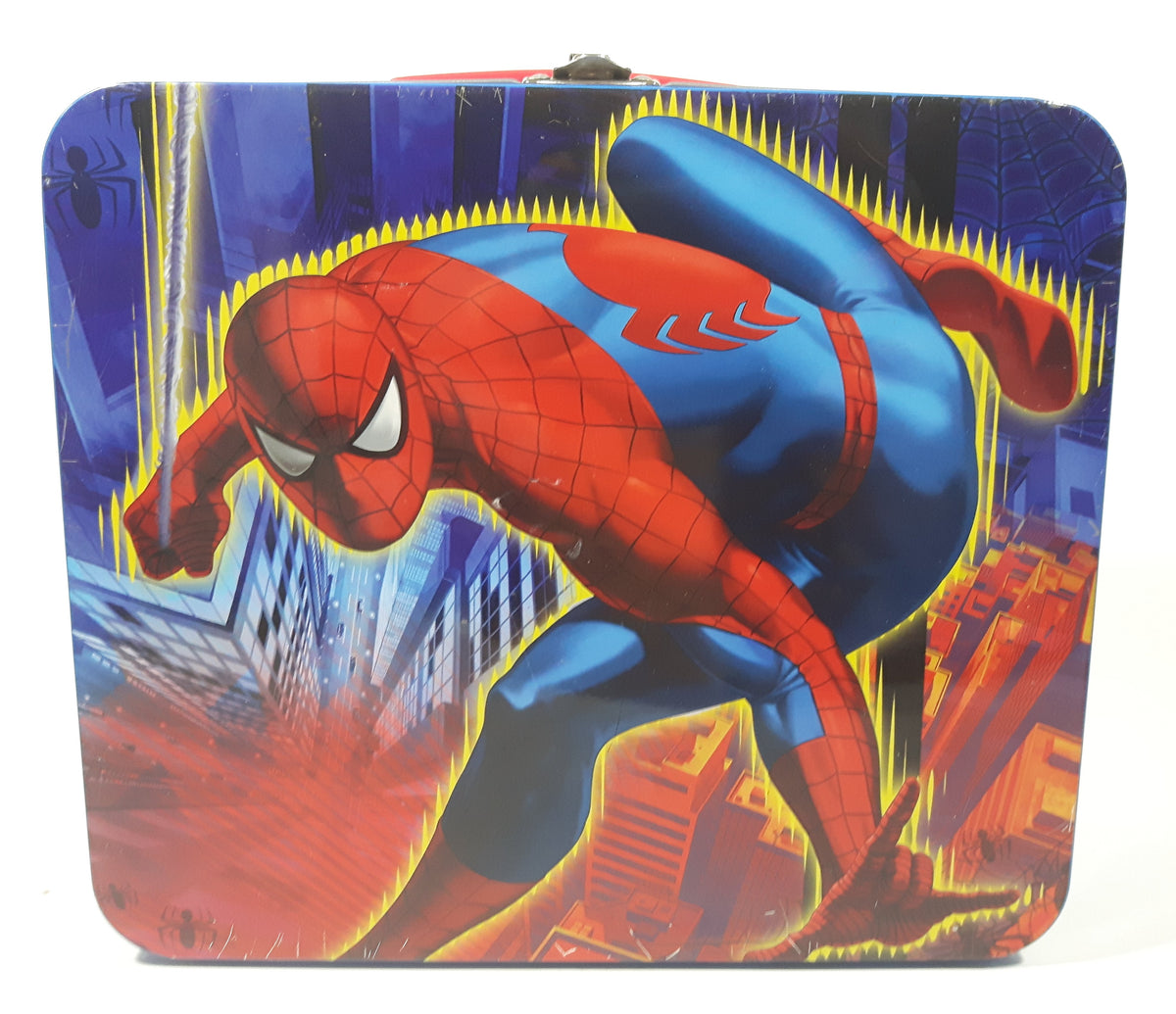 2010 Marvel Spider-Man Tin Metal Lunch Box – Treasure Valley Antiques ...