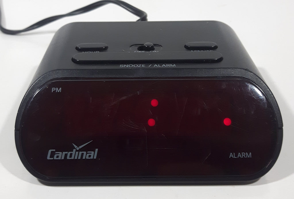 Cardinal Black Digital Alarm Clock Model 6025 – Treasure Valley ...
