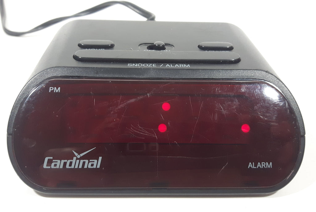 Cardinal Black Digital Alarm Clock Model 6025 – Treasure Valley ...