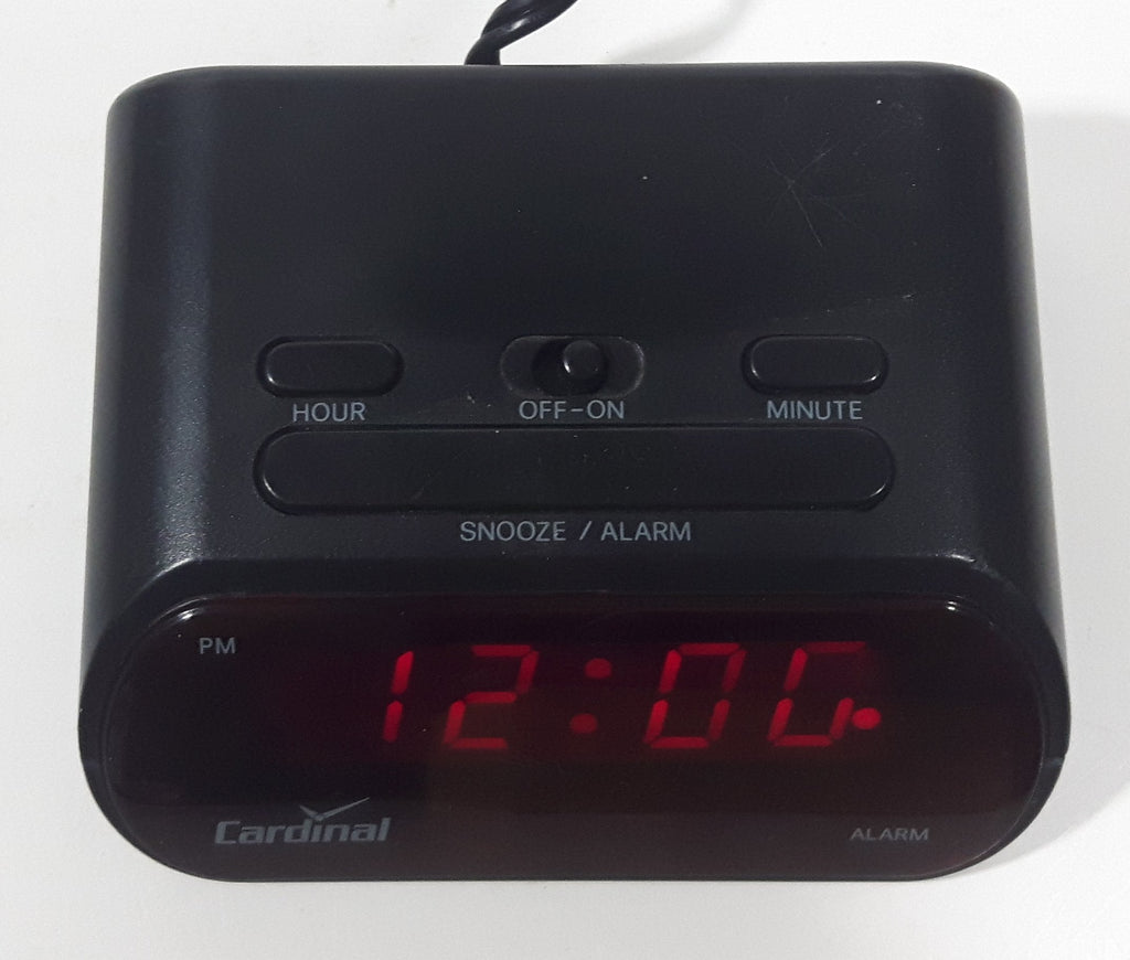 Cardinal Black Digital Alarm Clock Model 6025 – Treasure Valley ...