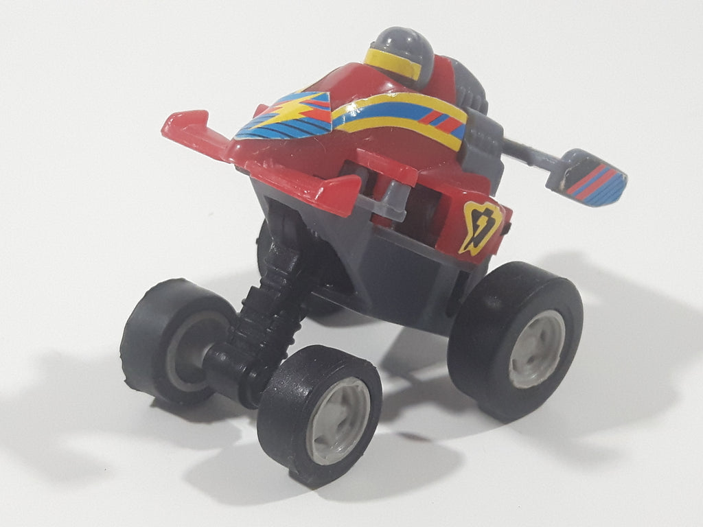 Formula 1 Red Push Down and Go Pop Up Plastic Toy Car Vehicle ...