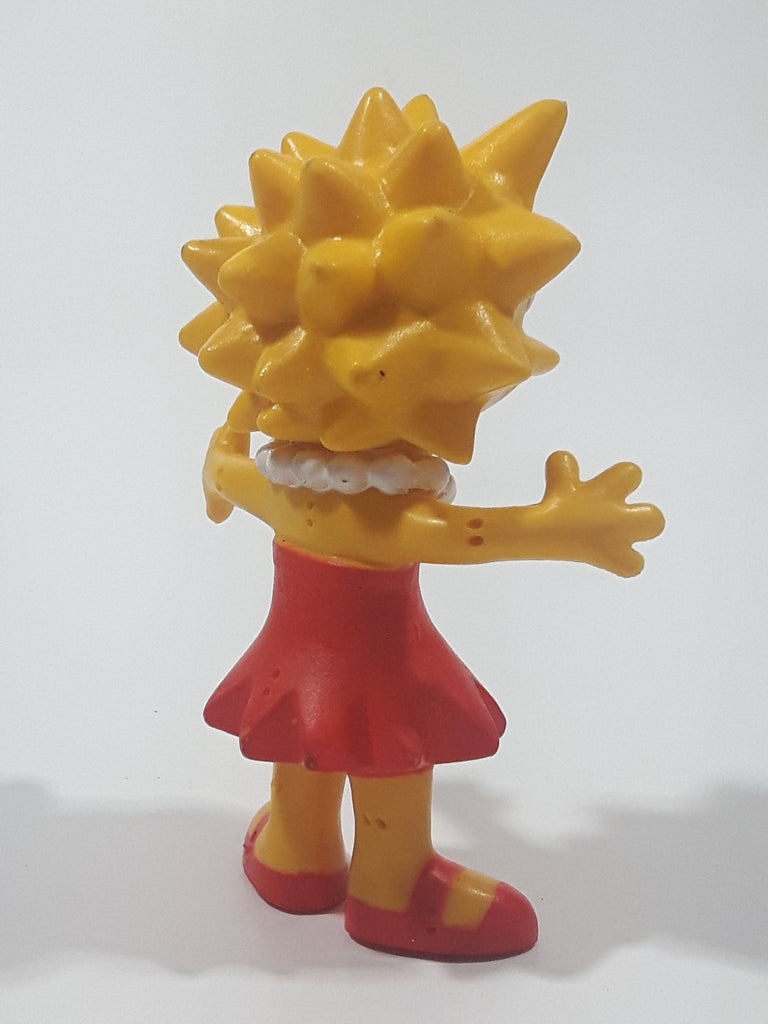 1990 Jesco 20th Century Fox The Simpsons Lisa Simpson 3 1/2" Tall Rubb ...