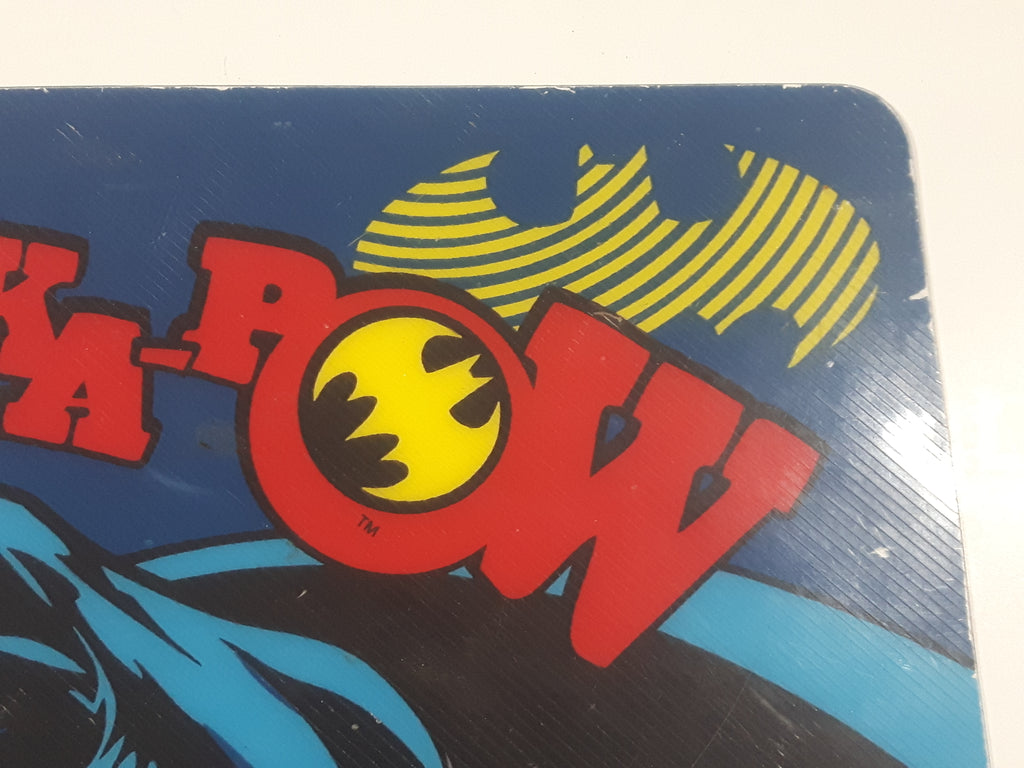 2012 Franco Mfg Co. Inc DC Comics Batman "Kapow" 13" x 18" Placemat ...