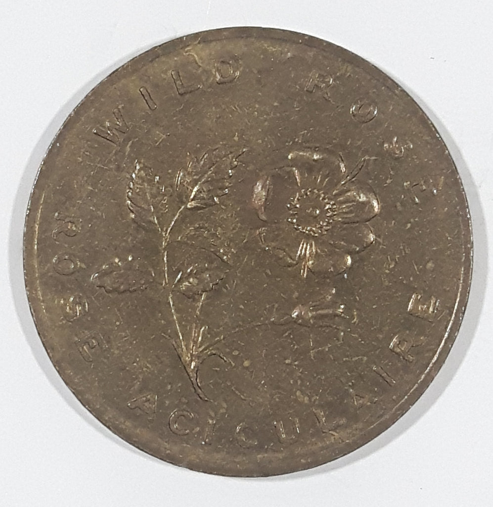 Vintage 1960s Alberta 1905 Wild Rose Brass Metal Coin – Treasure Valley ...