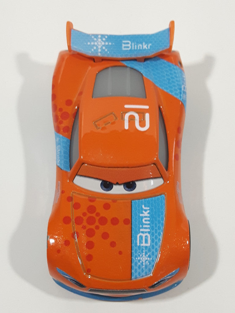 Mattel Disney Pixar Cars Blinker #21 Orange Die Cast Toy Car Vehicle ...