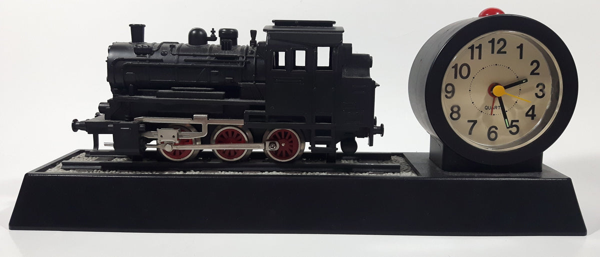 Vintage MARS Railroad Train Engine Locomotive 13" Long Quartz Alarm Cl ...