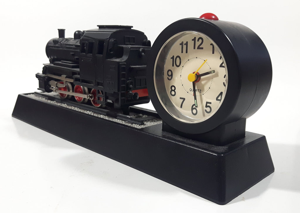 Vintage MARS Railroad Train Engine Locomotive 13" Long Quartz Alarm Cl ...
