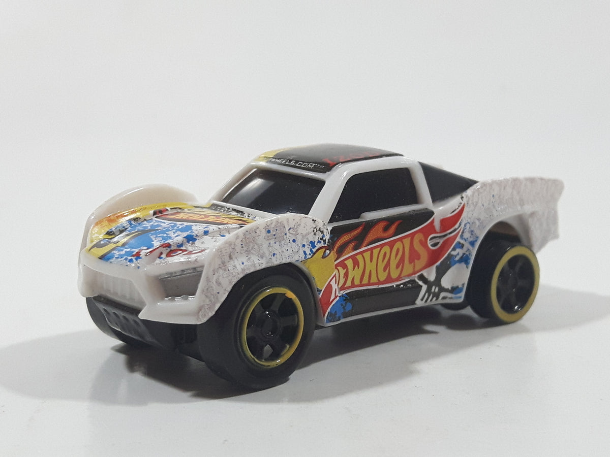 2012 Hot Wheels TCR Total Control Racing Baja Truck White Plastic Body ...