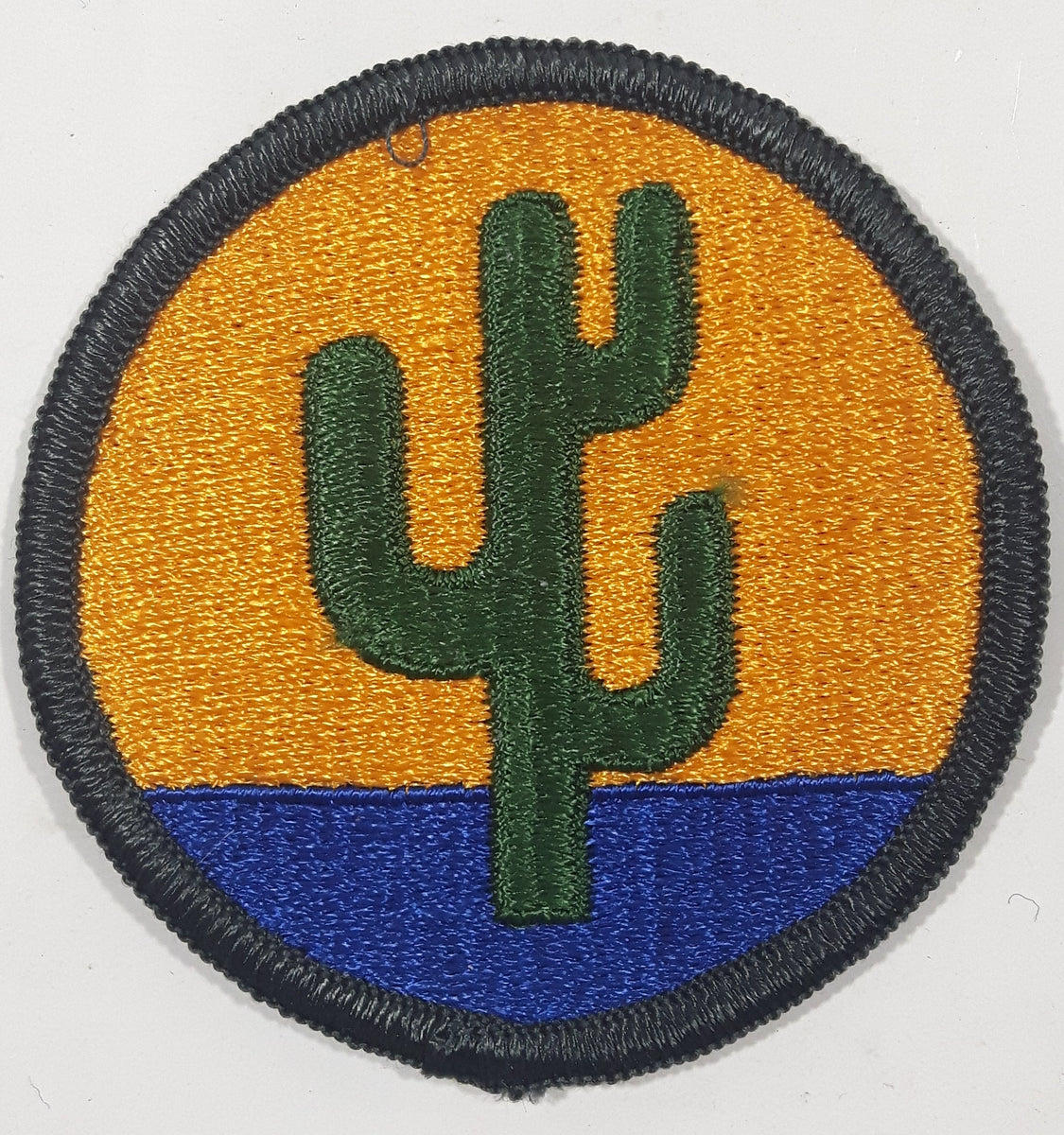 Vintage US Army 113rd Infantry Division Cactus 2 3/4" Fabric Patch Bad ...