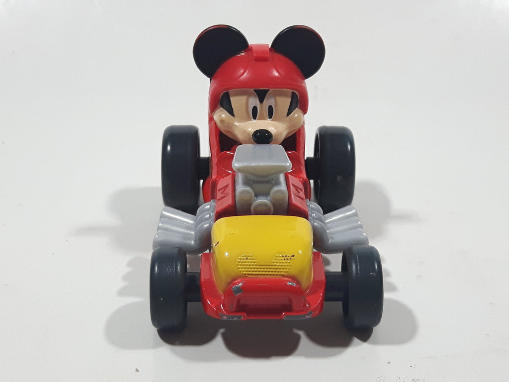 2016 Mattel Disney Roadster Racers Mickey Mouse Hot Rod #28 Plastic an ...