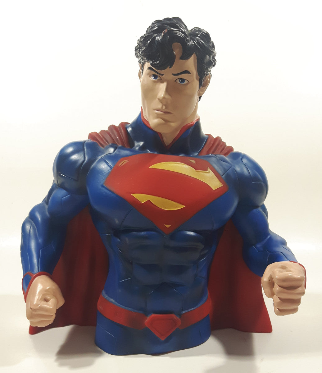 Monogram International DC Comics Superman 7 1/2" Tall Vinyl Coin Bank ...