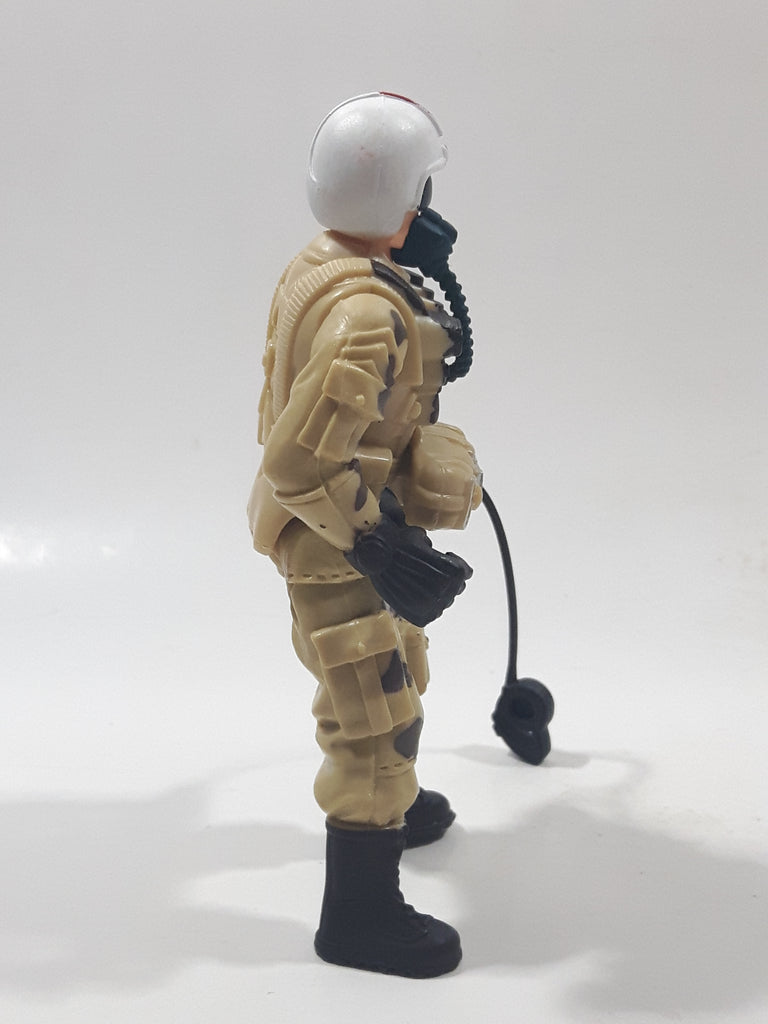2019 Chap Mei Soldier Force A-6 Jet Pilot Paratrooper 4" Tall Toy Acti ...