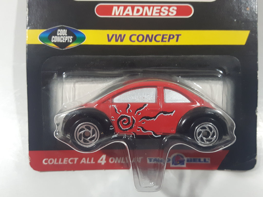 1998 Taco Bell Matchbox Madness Cool Concepts VW Concept Red Die Cast ...