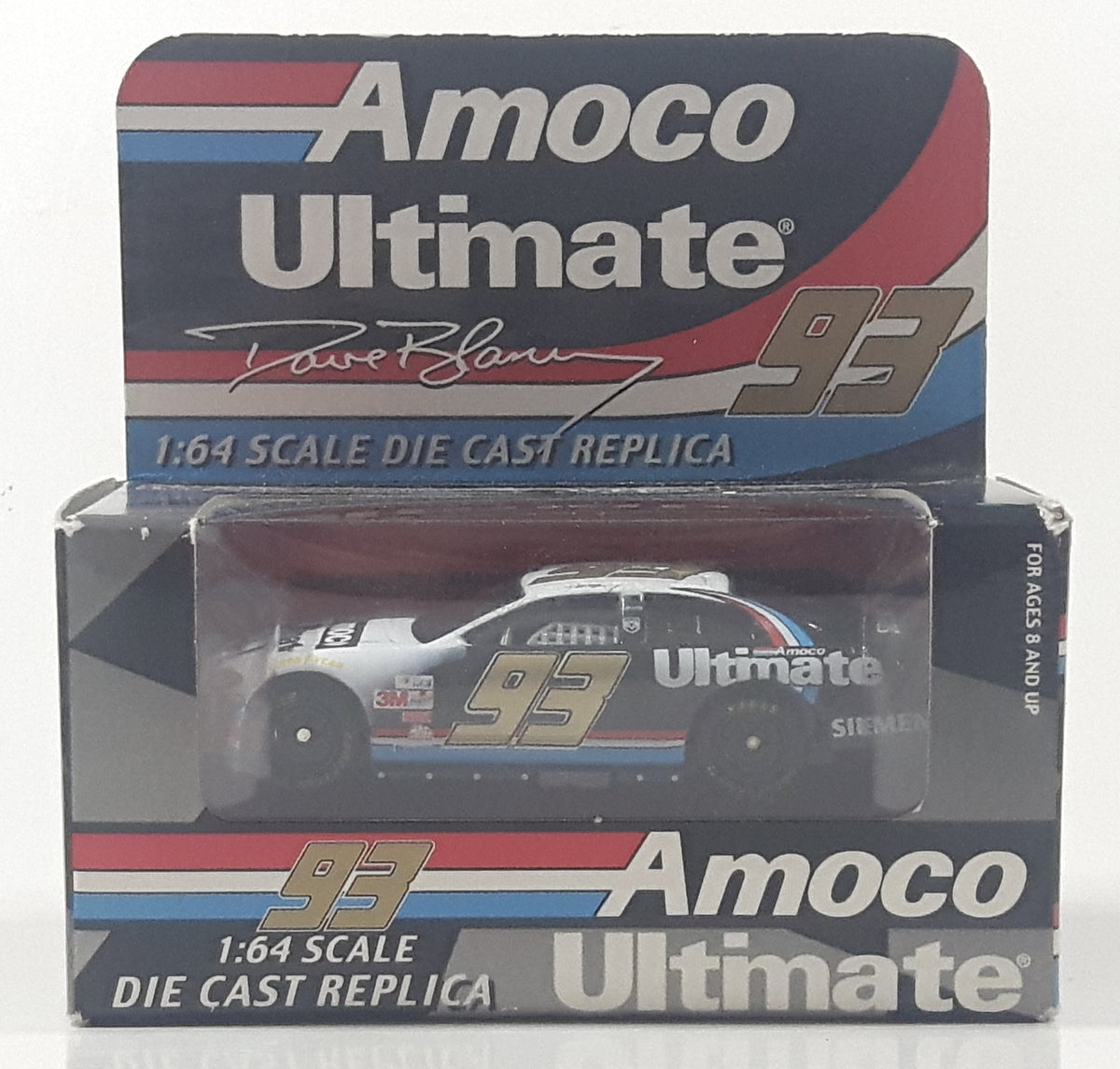 2001 Racing Champions Amoco Ultimate NASCAR #93 Dave Blaney White and ...