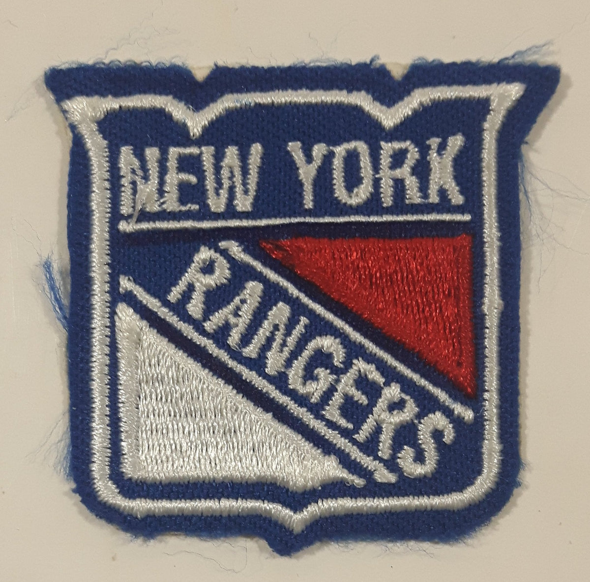 New York Rangers NHL Hockey Team Logo 1 3/4 x 1 7/8" Embroidered Fabri ...