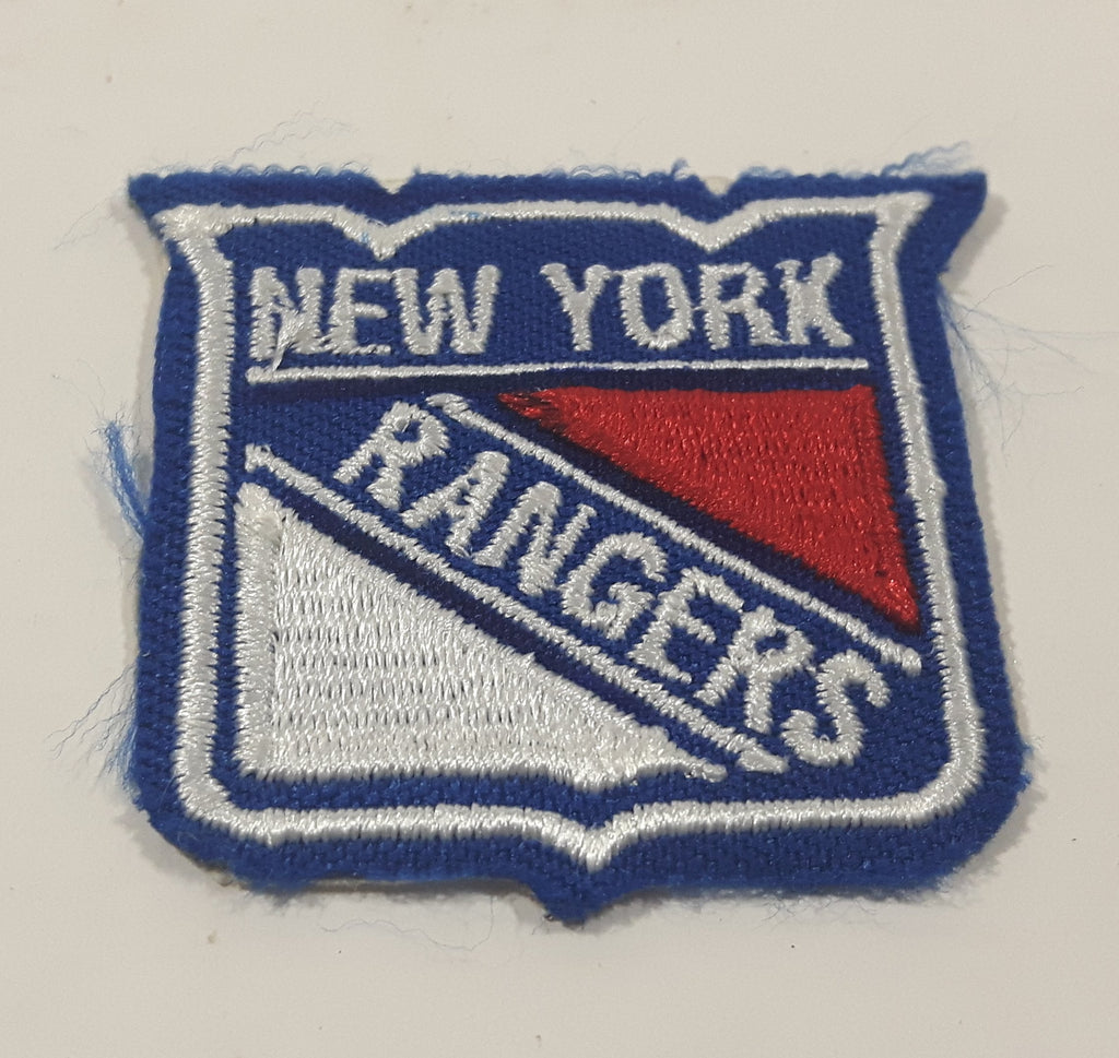 New York Rangers NHL Hockey Team Logo 1 3/4 x 1 7/8" Embroidered Fabri ...