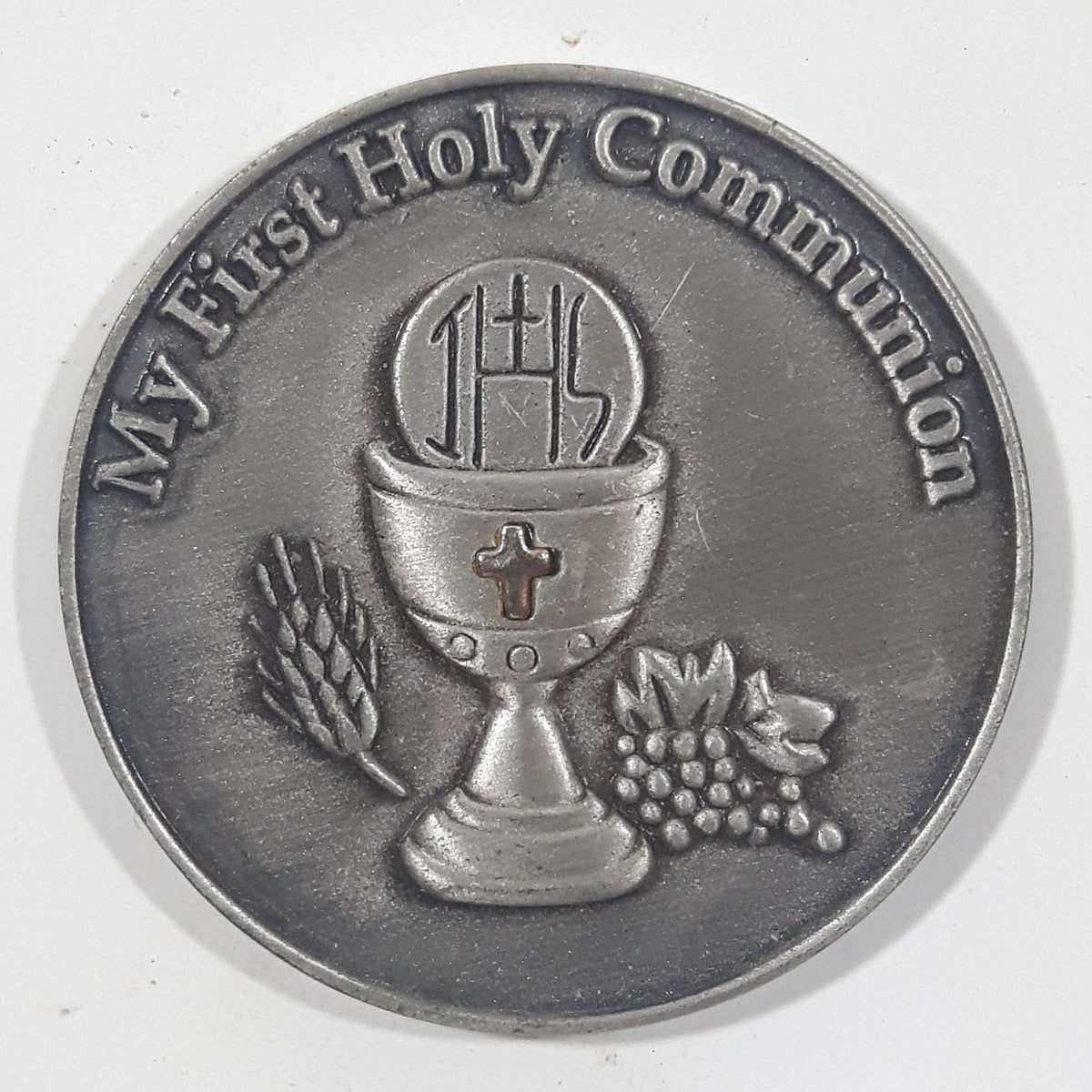 My First Holy Communion Metal Coin Token – Treasure Valley Antiques ...