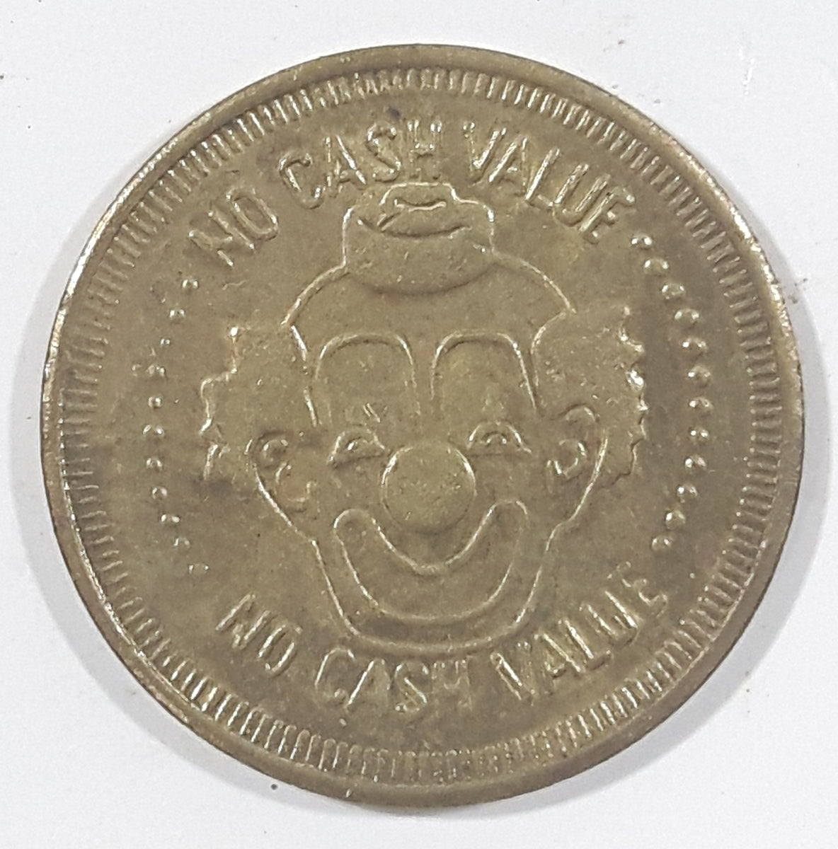 Clown Themed No Cash Value Metal Game Token Coin – Treasure Valley ...