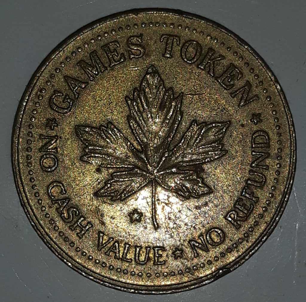 Clown Themed No Cash Value No Refund Metal Games Token Coin – Treasure ...