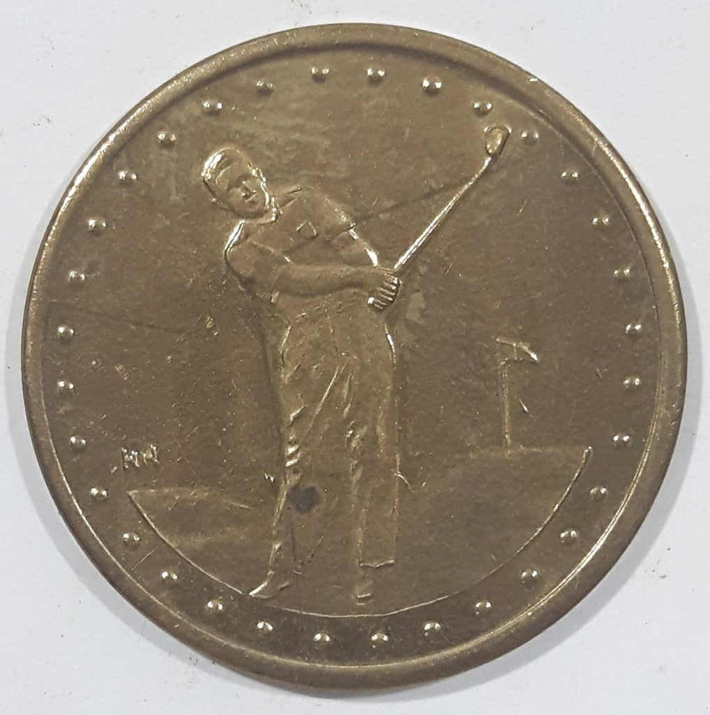 Golf Themed No Cash Value Metal Token Ball Marker Coin – Treasure ...