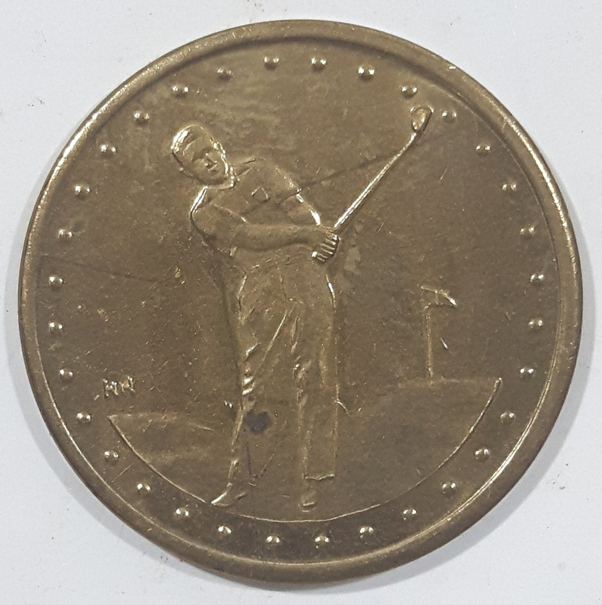 Golf Themed No Cash Value Metal Token Ball Marker Coin – Treasure ...