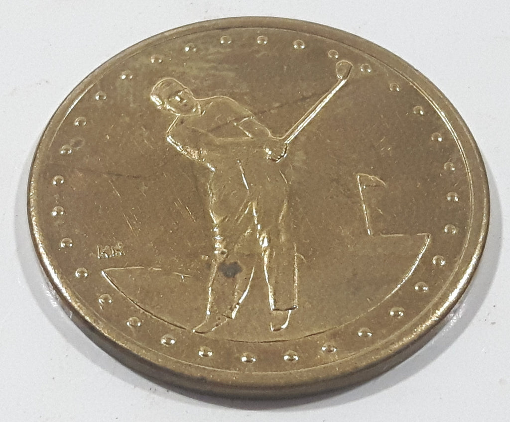 Golf Themed No Cash Value Metal Token Ball Marker Coin – Treasure ...