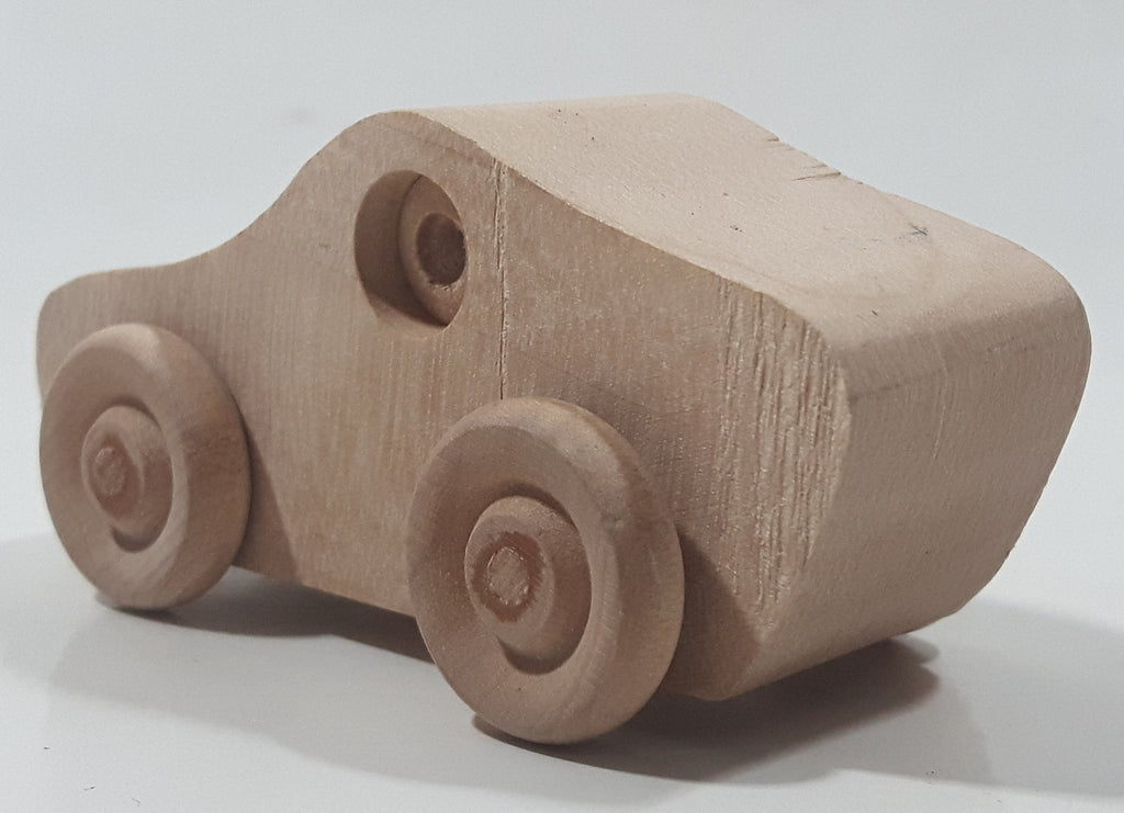 Sports Car Style 3" Long Wood Toy Vehicle – Treasure Valley Antiques ...